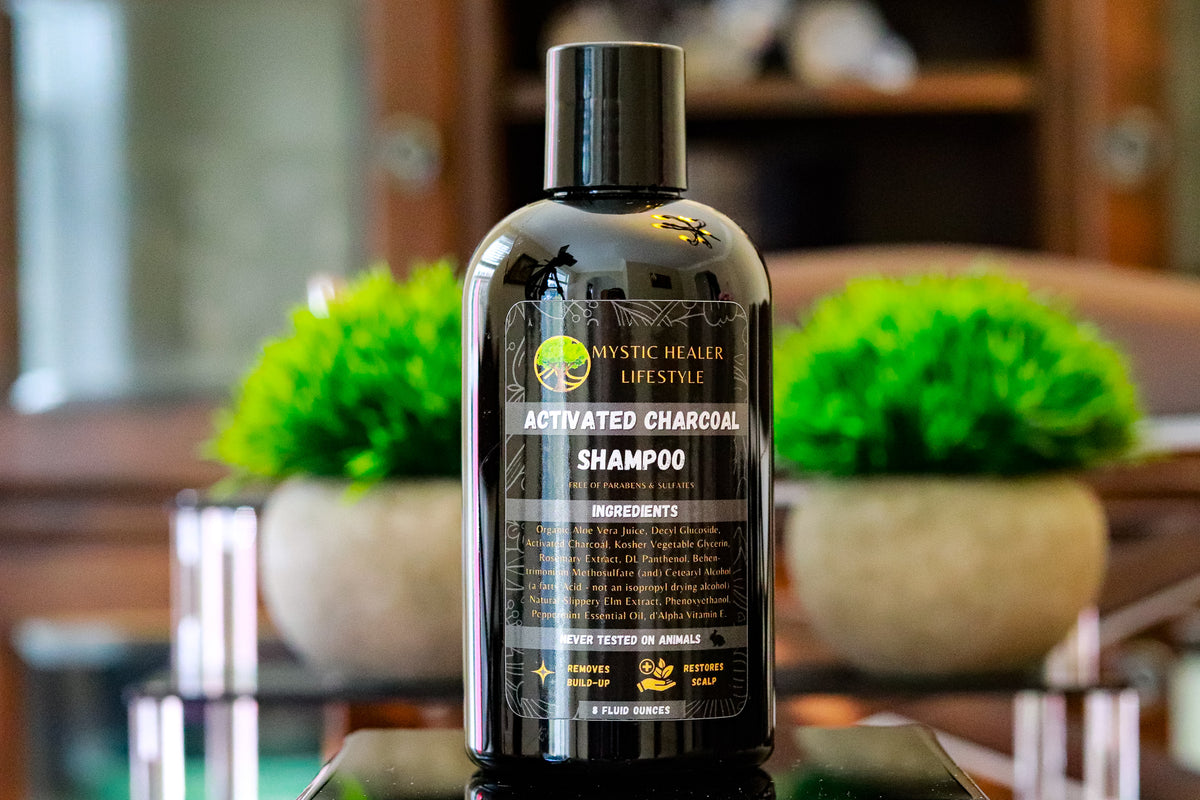 Activated Charcoal Shampoo Mystic Healer Lifestyle